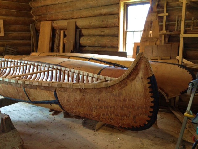 My Cedar House: Birch Bark Canoes