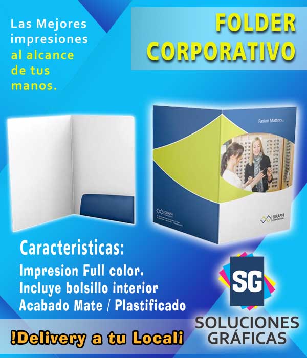 IMPRENTA PUNTO GRÁFICO TARJETAS BOLETAS CALENDARIOS: FOLDER CORPORATIVO ...