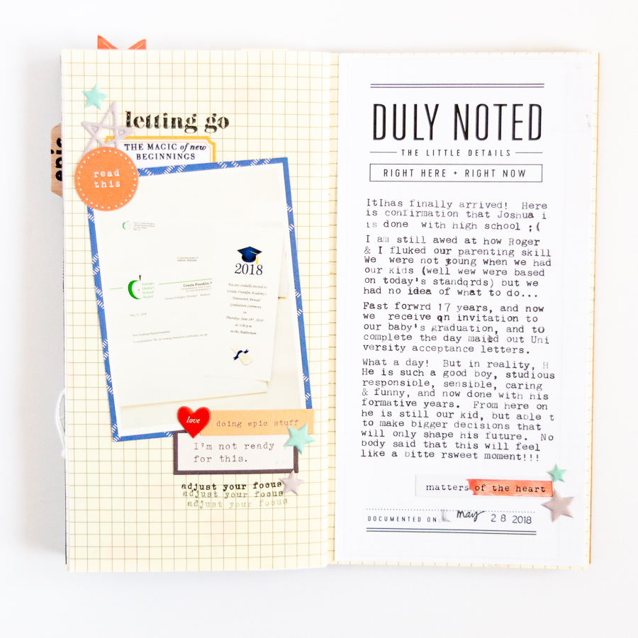 Living an Inspired Life: My Personal Journal - Week 22