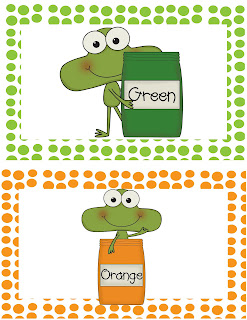 New Freebie! Frog Color Word Read The Room!