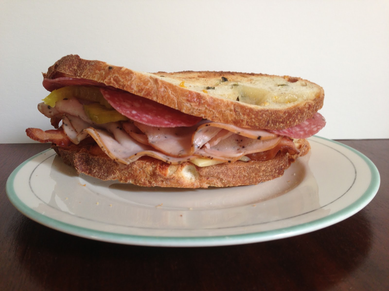 a good life: Construction of the Perfect Sandwich