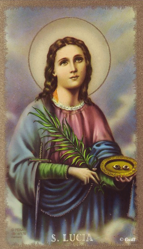 Besplatne Čestitke: Sveta Lucija od Sirakuze