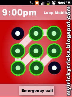 Trickytricks: Difficult Lock Patterns of mobiles phones Screen Lock