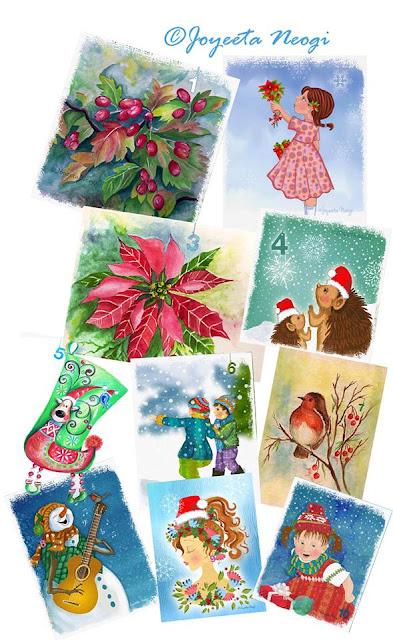 The 52-Week Illustration Challenge: bonus challenge: Advent Calendar 2015