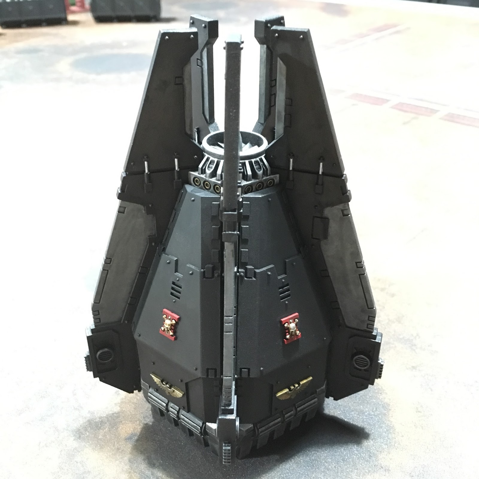 262nd Death Korps of Krieg: WIP - Deathwatch Drop Pod