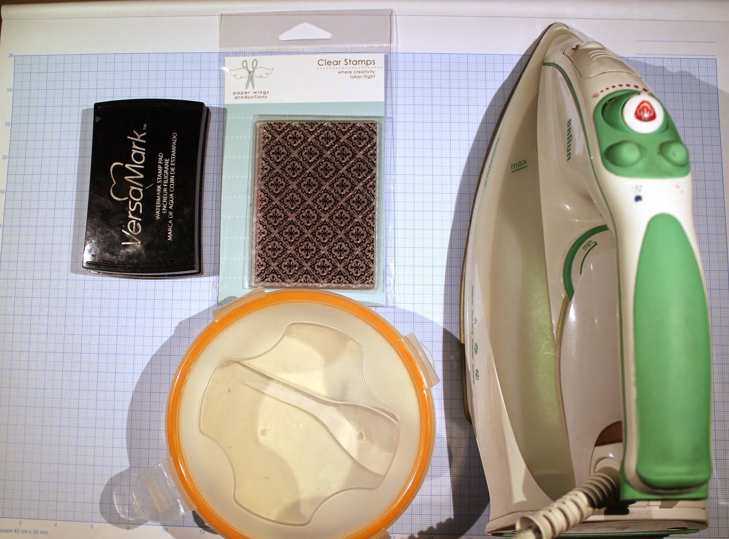 The Aviary: Technique Tuesday: Iron-Off Embossing with Watercolor