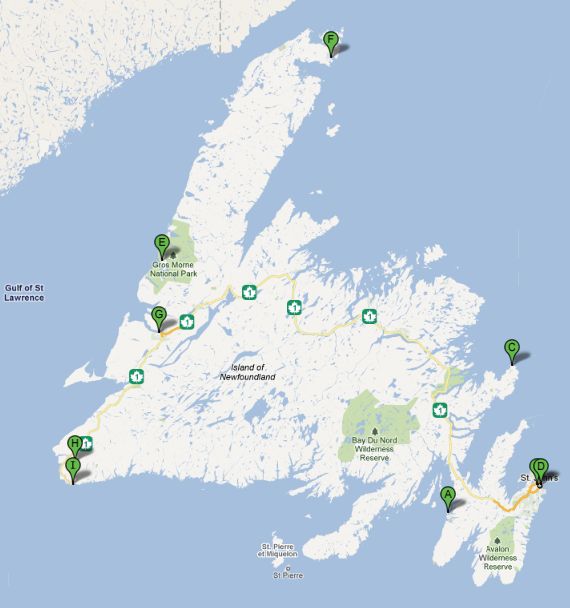 Our Travel Blog: West coast of Newfoundland