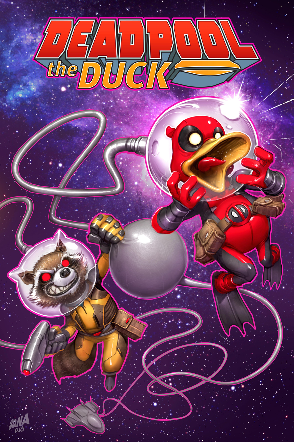 Marvel Introduces Deadpool The Duck - The Mallard With The Mouth ...
