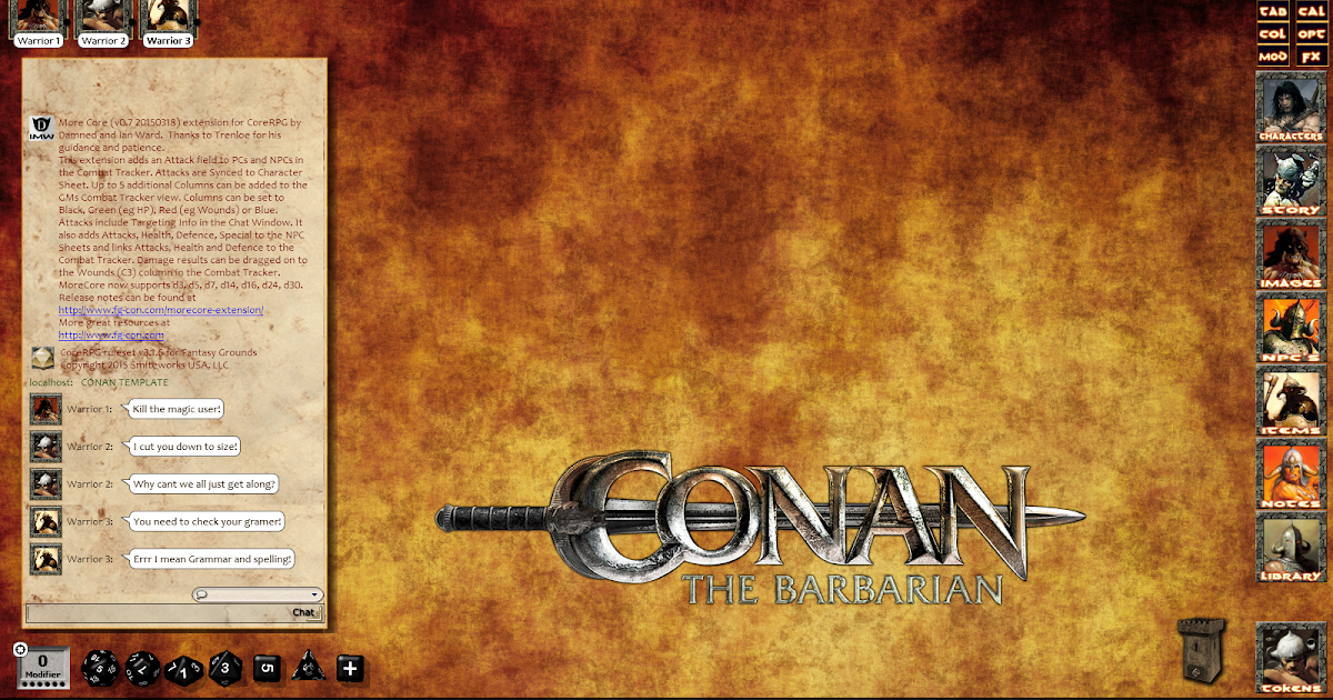 The Jolly GM: Conan: A Quick Start Game