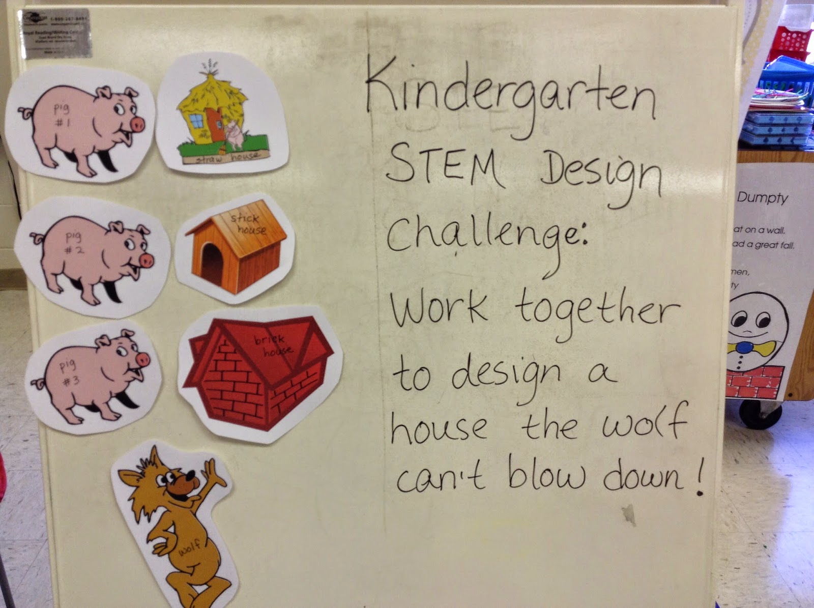 Welcome to Kindergarten!: 3 Little Pigs STEM Challenge