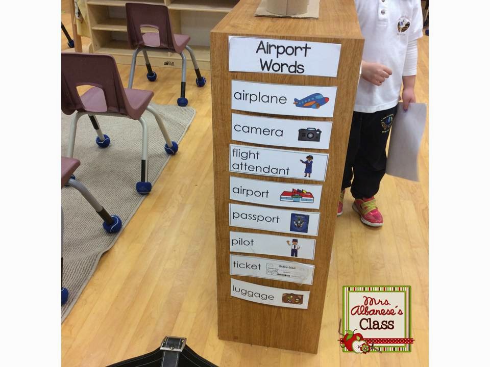 Airport Dramatic Play Centre | Mrs. Albanese's Kindergarten Class