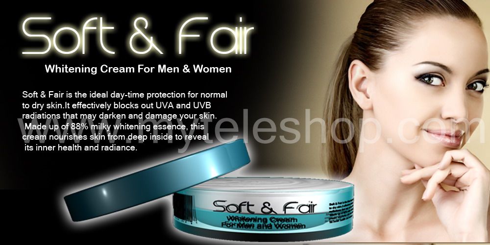 myteleshop.com: Soft & Fair, Face Whitening Cream, Face Beauty