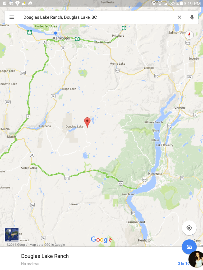 Escape, eh?: Circle route from Kamloops thru Douglas Lake Ranch.