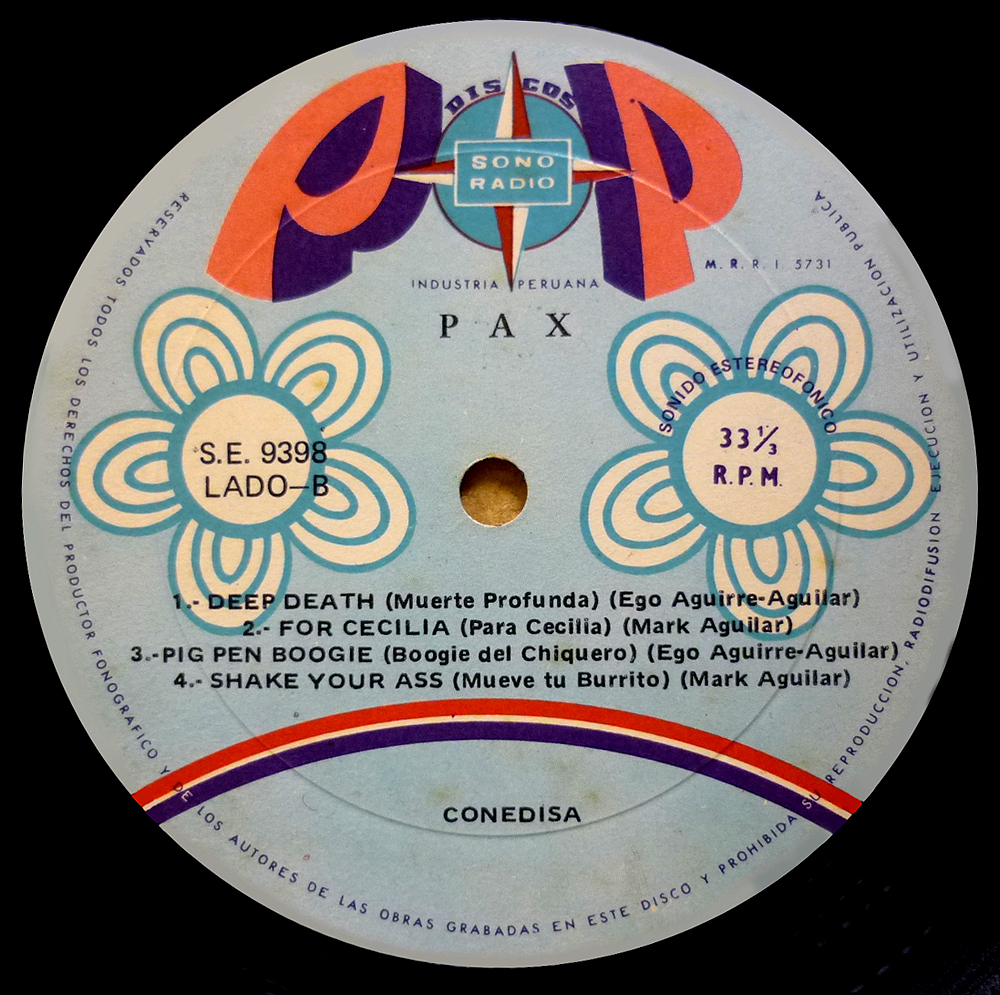 Rock Peruano (Imágenes): Pax (1970)
