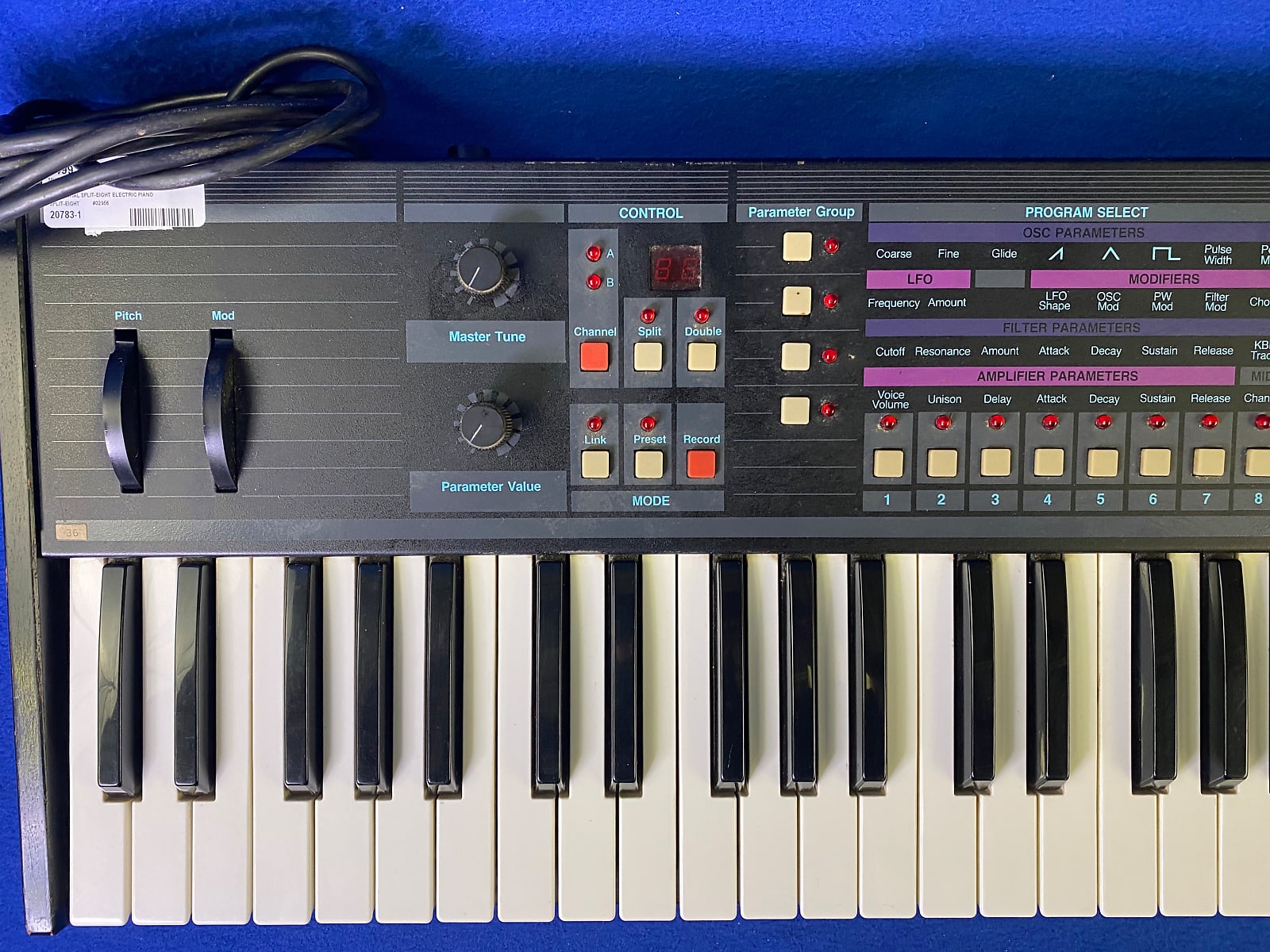 MATRIXSYNTH: Vintage 1985 Sequential Circuits Split-Eight Polyphonic ...