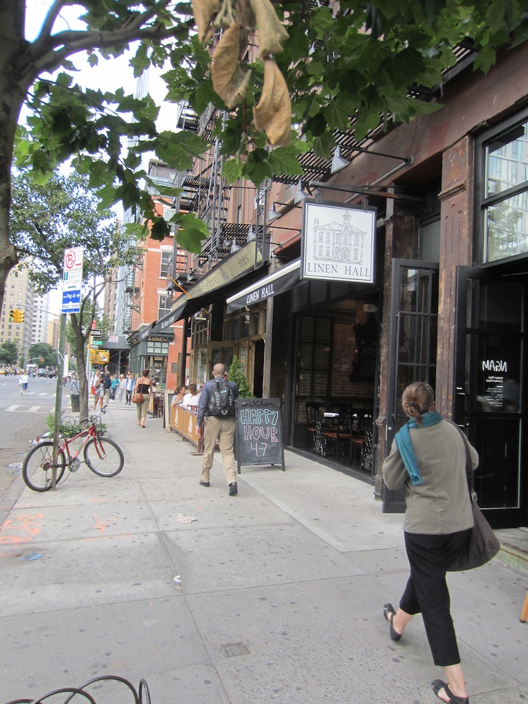 EV Grieve: Linen Hall seeks sidewalk cafe