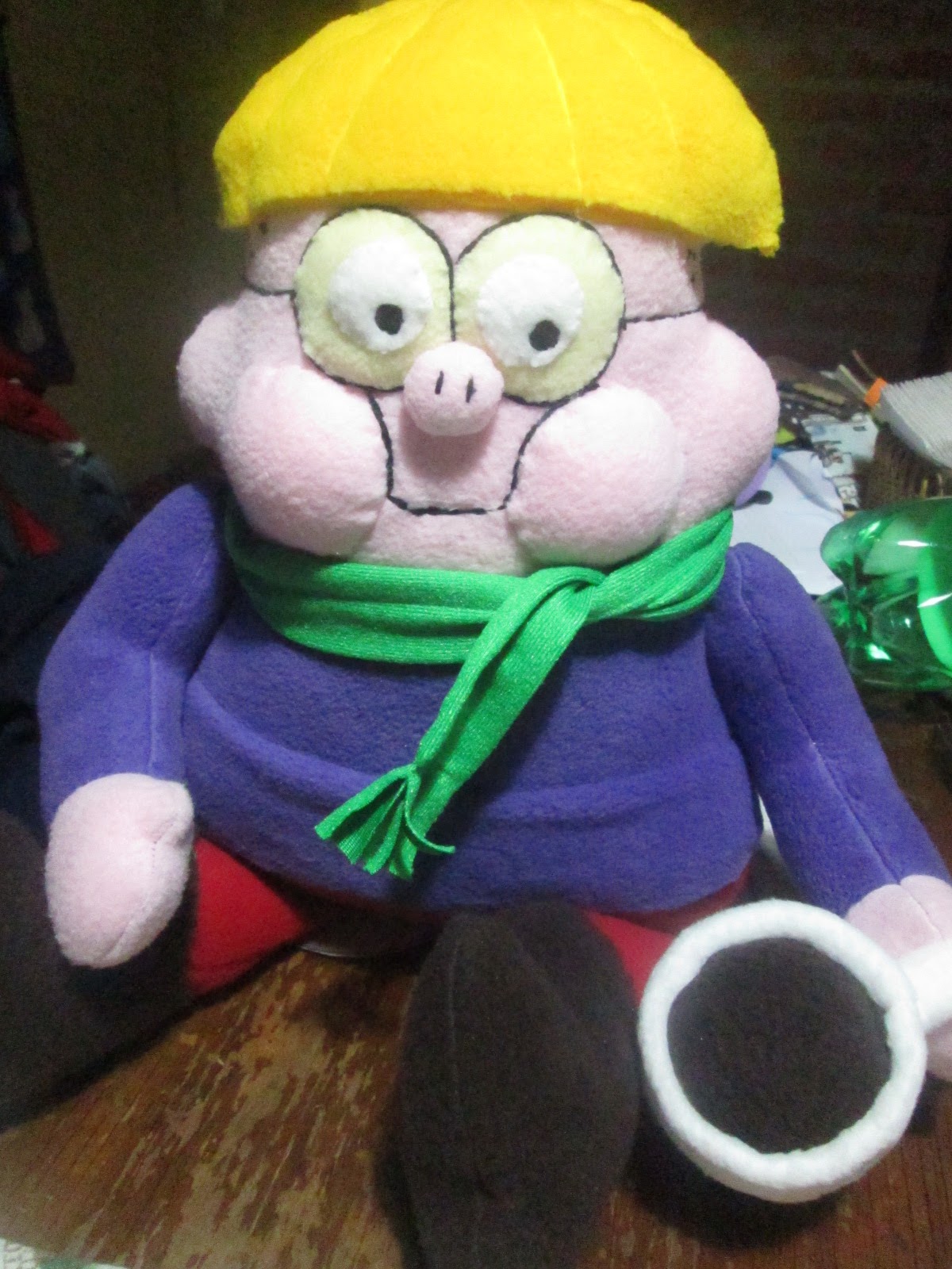 Peluche a pedido de Jeremy (Clarence).