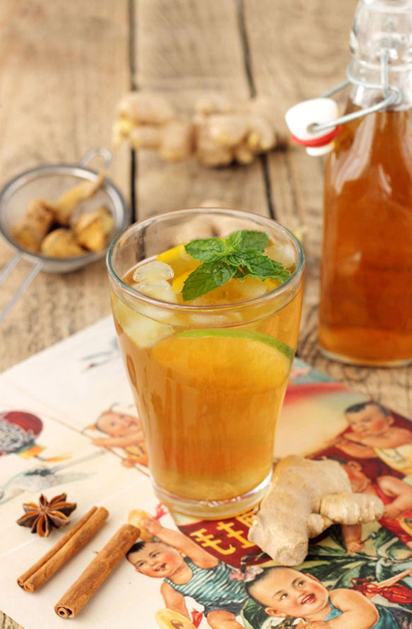 La boisson énergisante au Gingembre