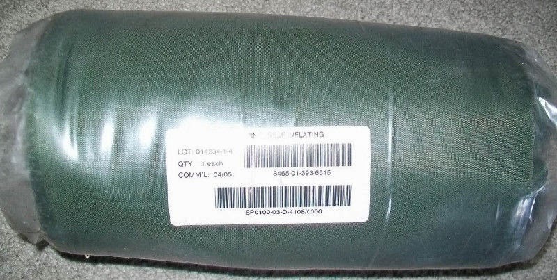 Webbingbabel: U.S. Military Self-Inflating Sleeping Pad - THERMAREST