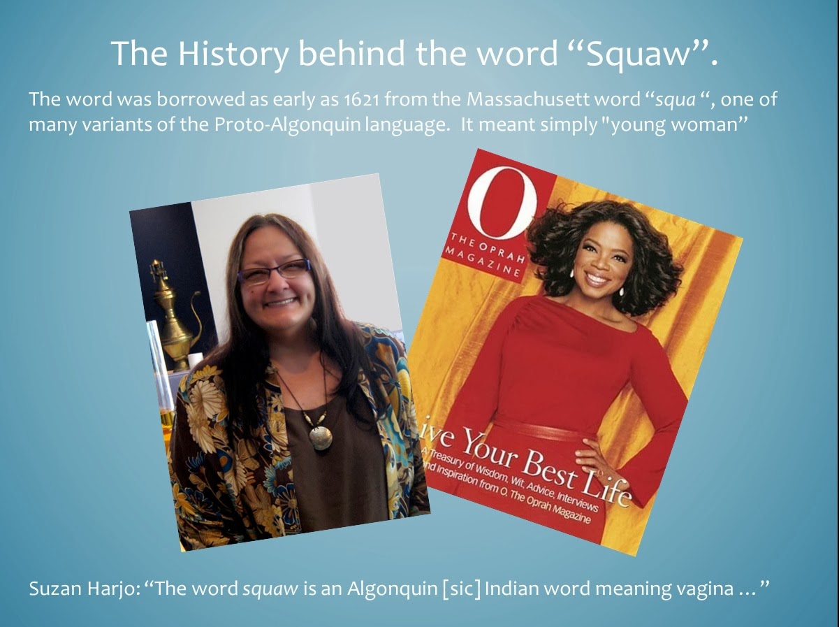 Native American Antiquity: Cherokee Misconceptions, Part 4: The Term Squaw