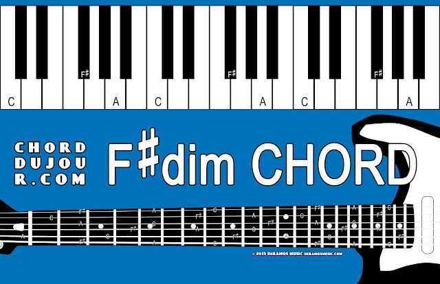 Chord du Jour: Dictionary: F#dim Chord