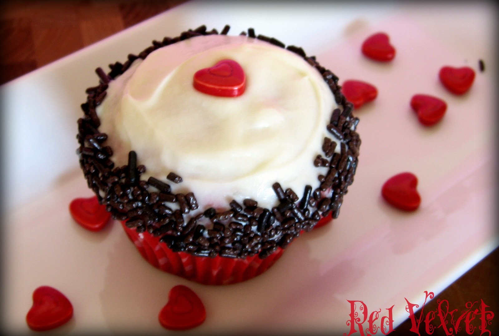 With a Cherry on Top: Red Velvet Cupcakes