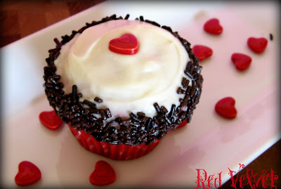 With a Cherry on Top: Red Velvet Cupcakes