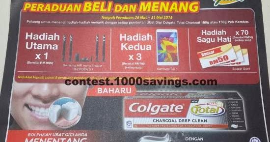 Peraduan Beli & Menang Colgate Eksklusif di GIANT : Win HIFI Home ...