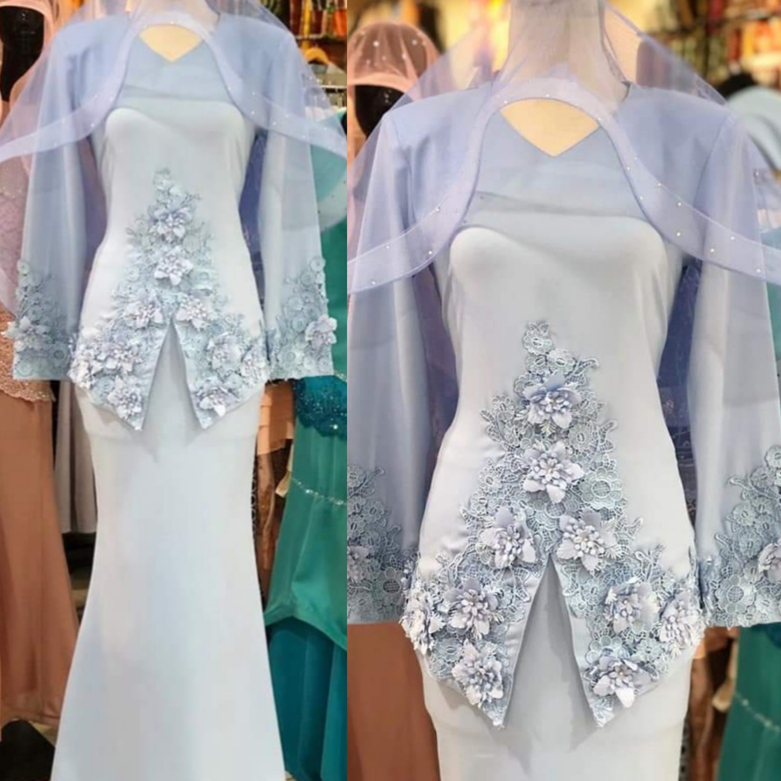 Baju Pengantin Nikah Tunang: KEBAYA YAYA & SET SEDONDON