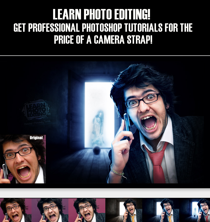 How to create a cartoon character with photo manipulation & retouching