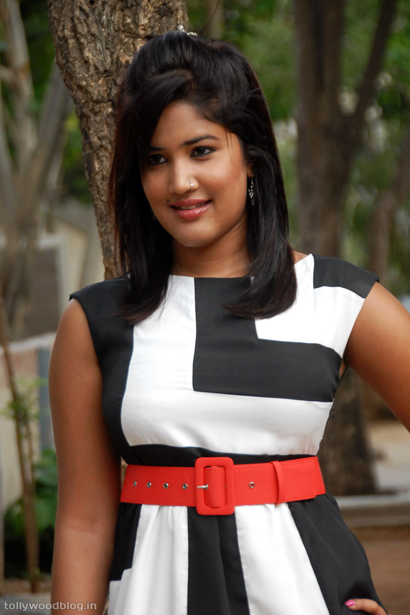 New Actress Sowmya Photos from Mugguru Audio release