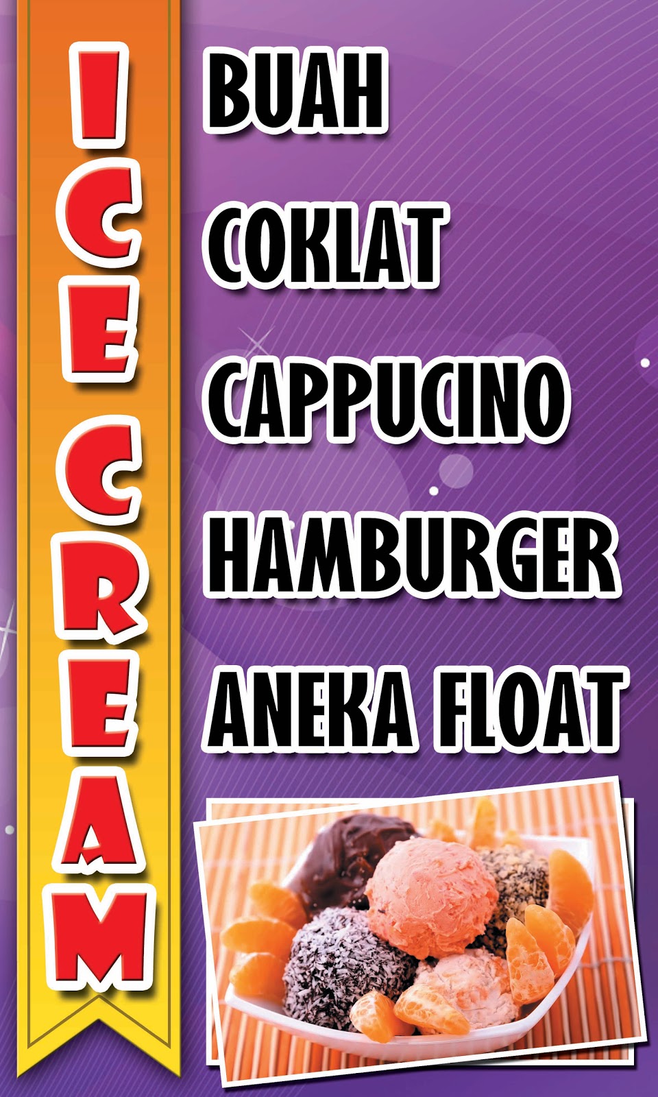 dolanan desain09: spanduk ice cream