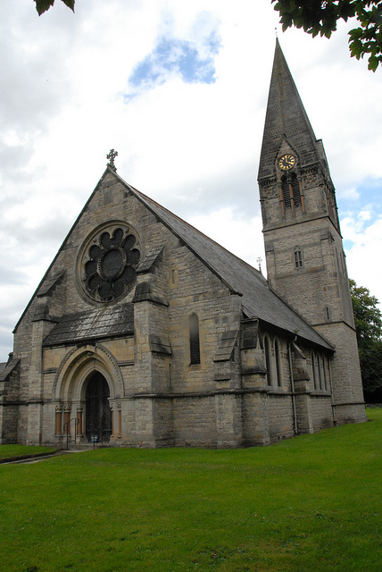 Victorian Churches: 91 - J.L.Pearson, Christ Church, Appleton-le-Moors ...