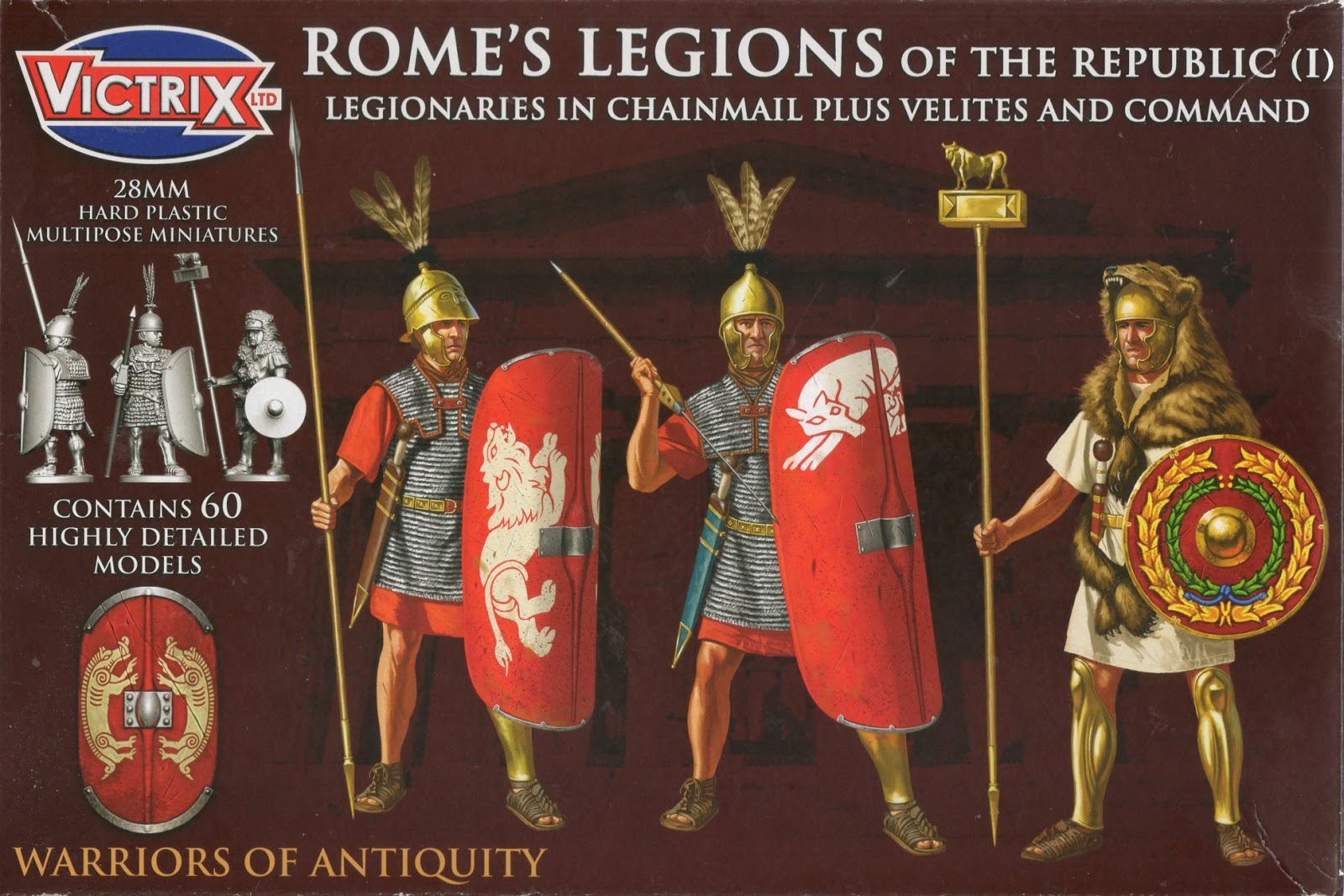 Punic War Ancient Battles: Victrix Republican Romans in Chainmail