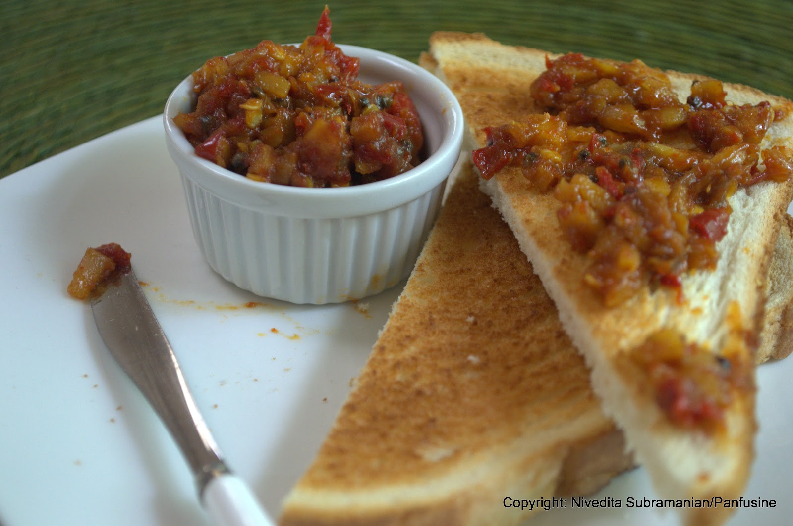 Day 121 - Sweet & Sour Ginger & Cherry Pepper relish