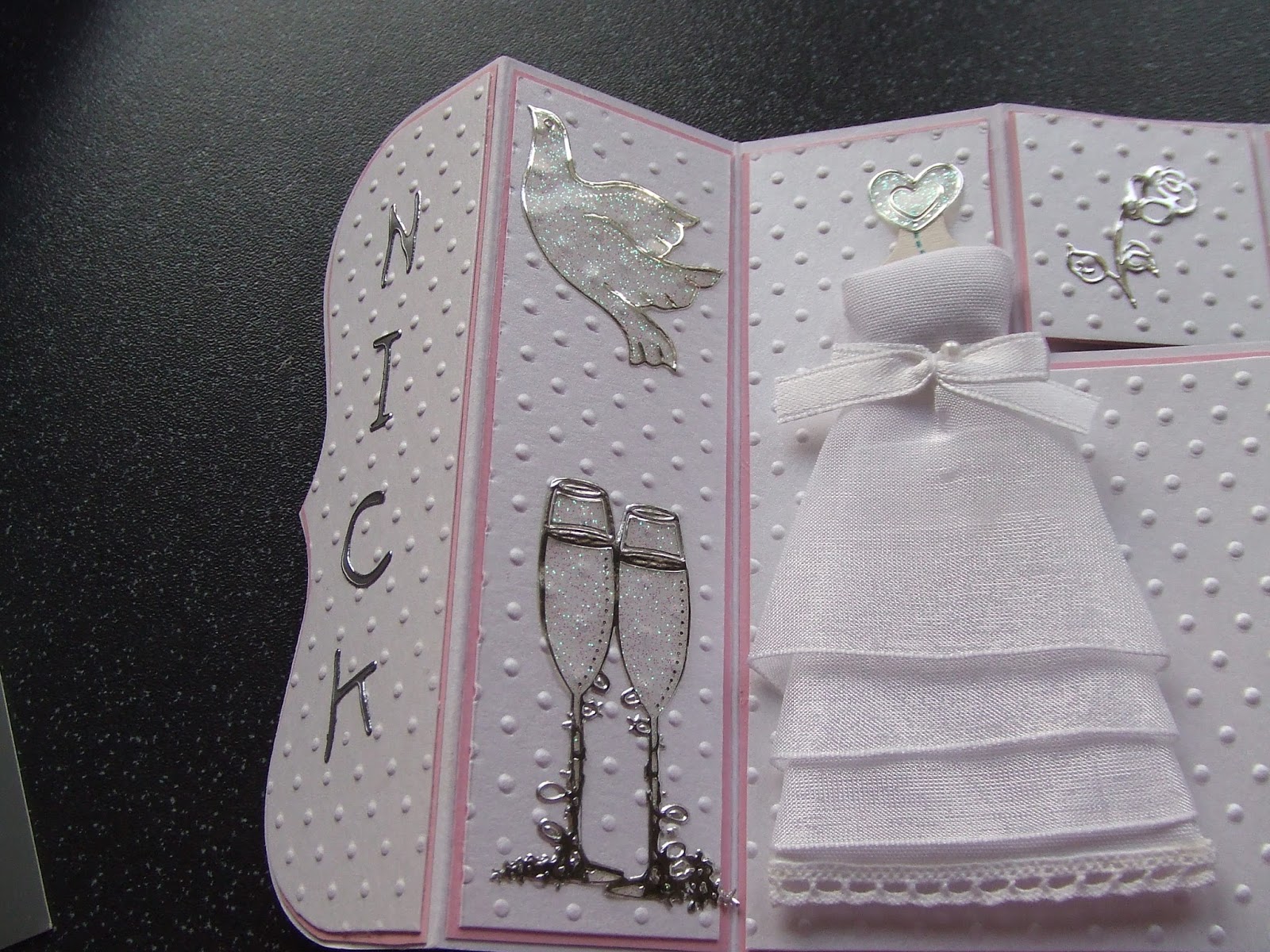Crafty Educator: Wedding card