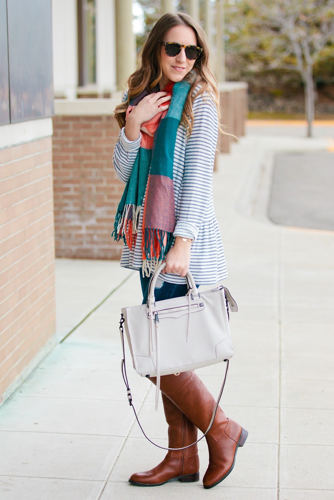 Plaid + Stripes for Spring - Twenties Girl Style