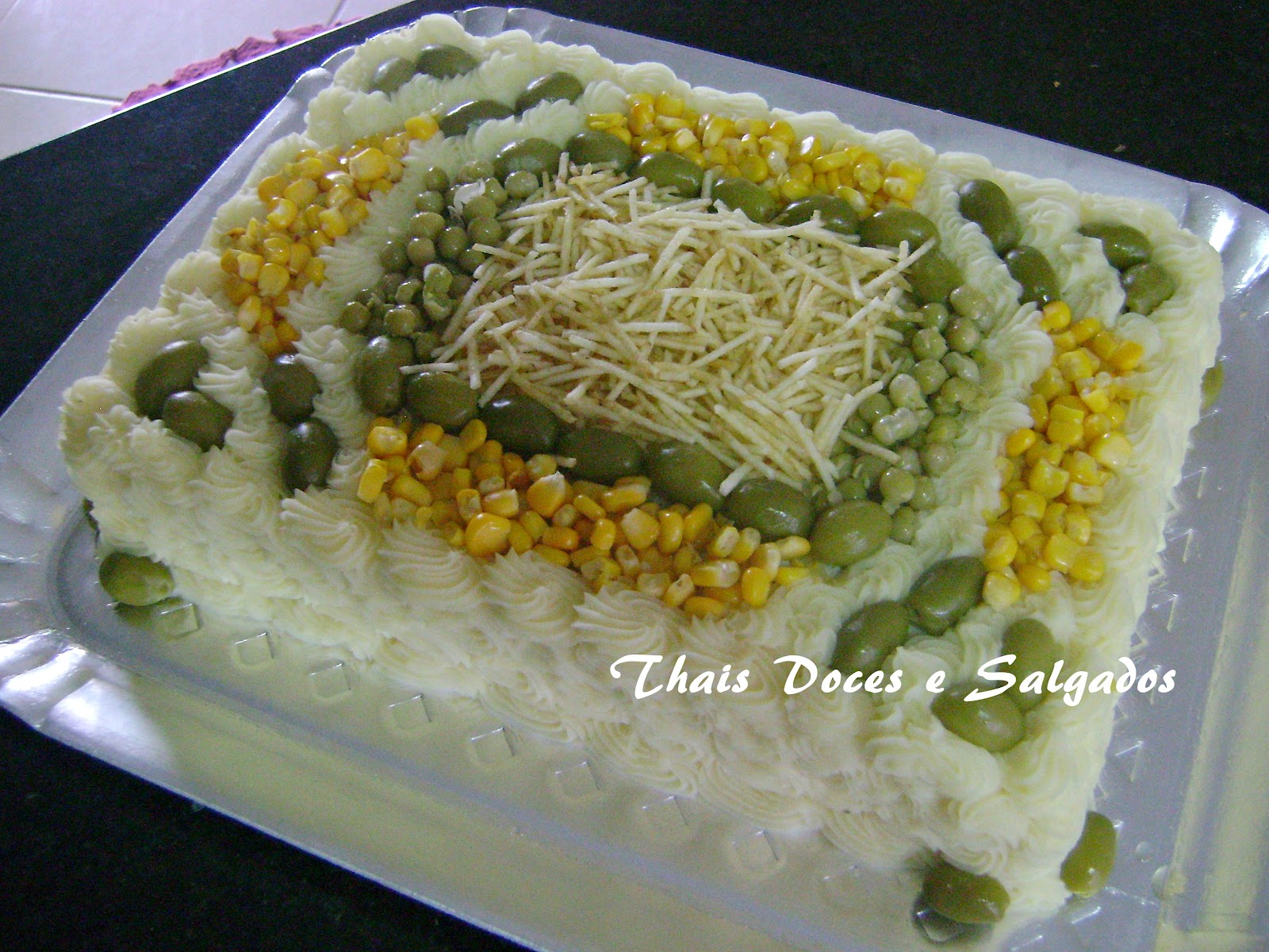 Confeitaria Artistica: Torta Salgada Decorada