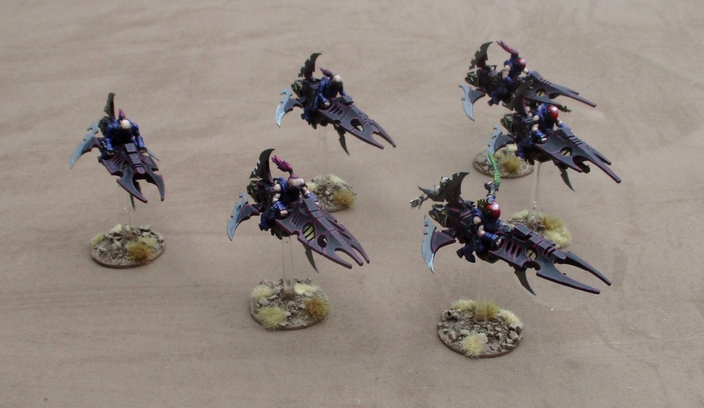 Tim's Miniature Wargaming Blog: Drukhari Reavers