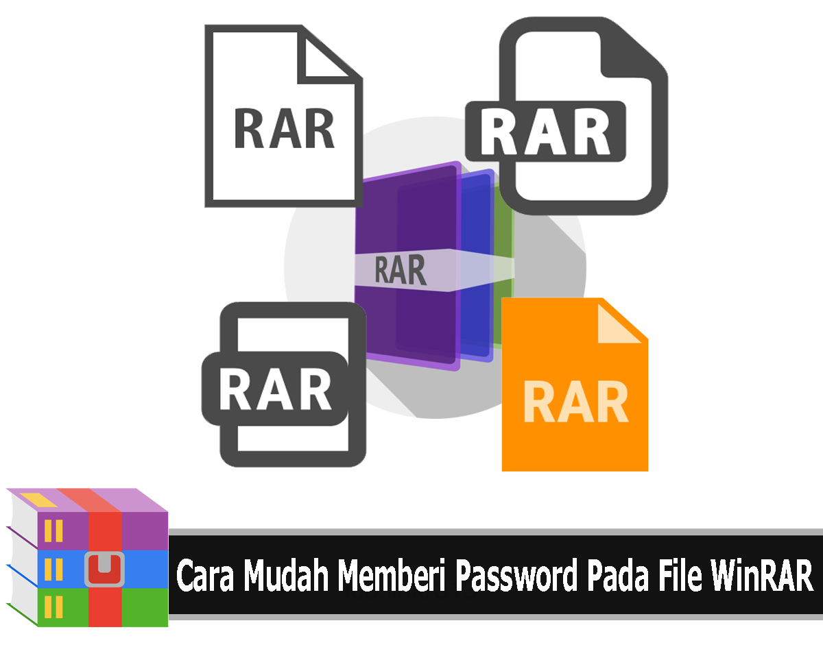 Cara Mudah Memberi Password Pada File WinRAR - Belajarkuh