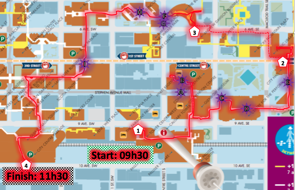 I am Calgary: Calgary: D-Touring through the +15 Skywalk