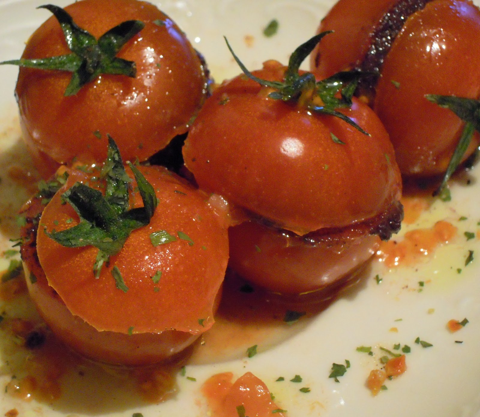 Mis recetas Bio: Tomatitos rellenos de tapenade.