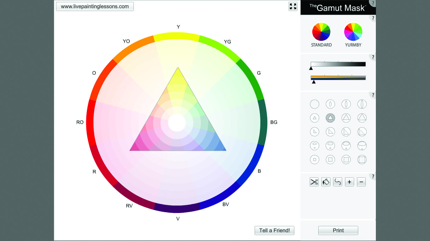 Calum Walker Illustration: Colour Schemes and Gamut Masks