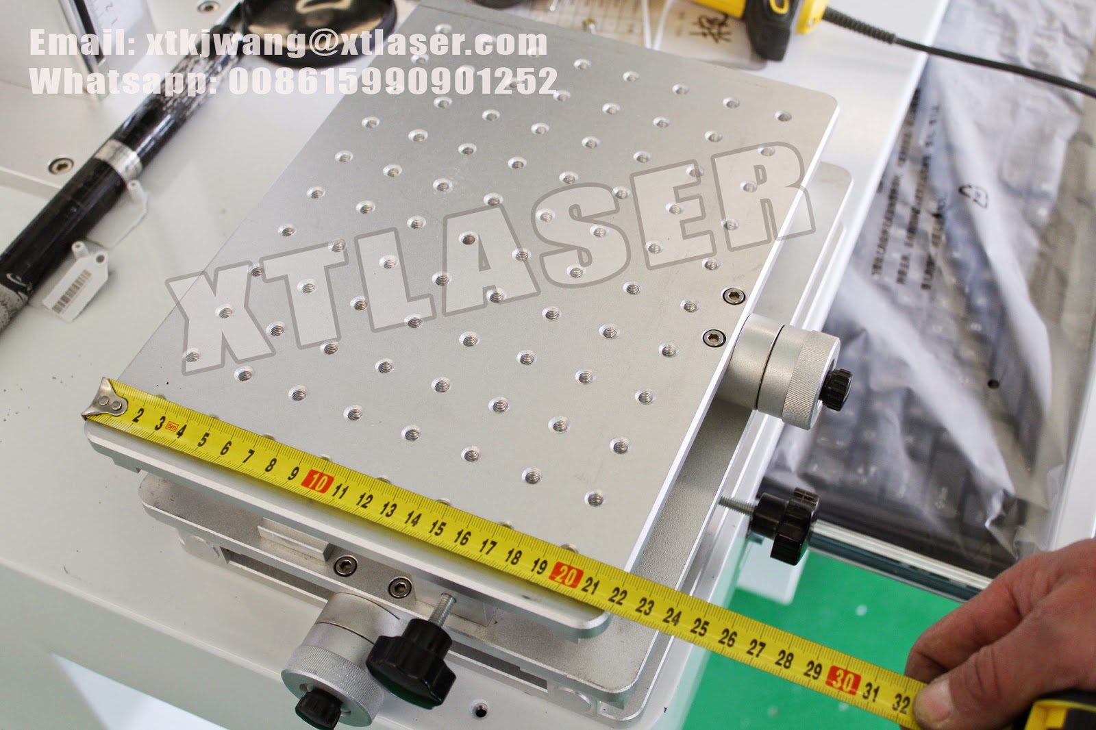 2D and 3D worktable of fiber laser marking machine