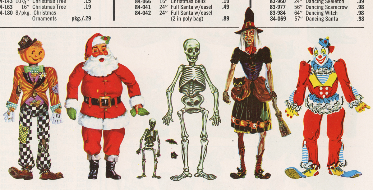 Neato Coolville: HALLOWEEN PAGE FROM 1966 DENNISON CATALOG