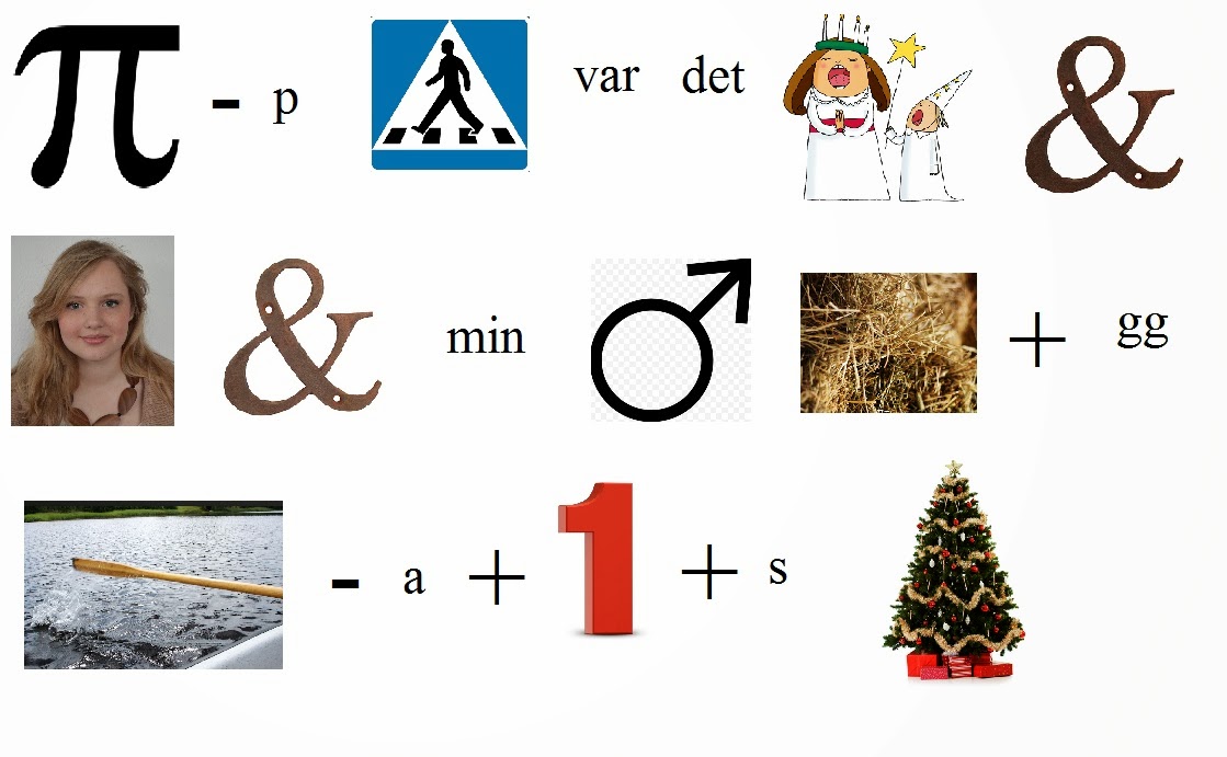 Sofies parenteser: Lucka 13 - En rebus