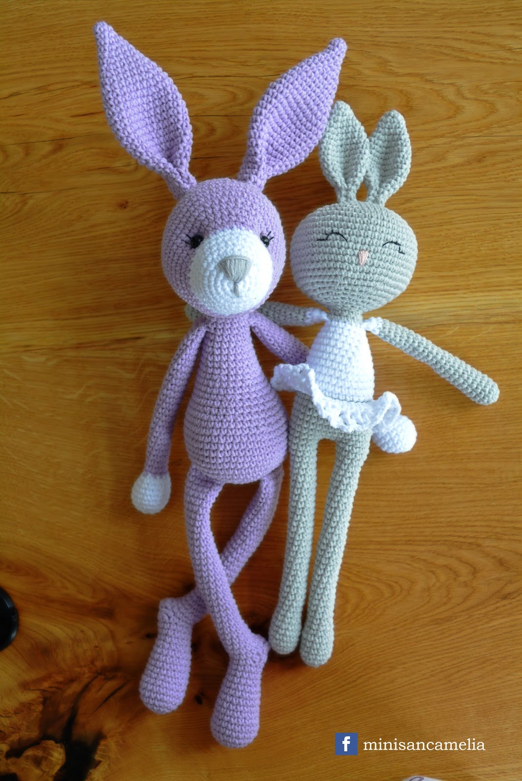 Camelia Minişan: Iepuras mov crosetat