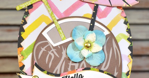 Beth's Beauties: Coconut Drink Card