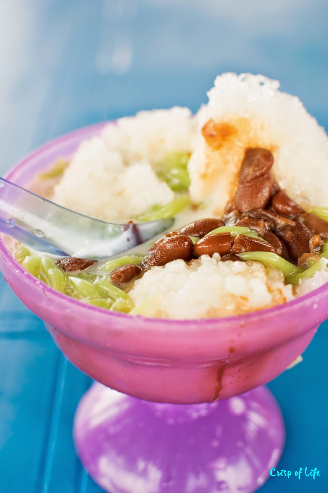 Cendol Pulut / Glutinous rice cendol @ Kulim, Kedah - Crisp of Life