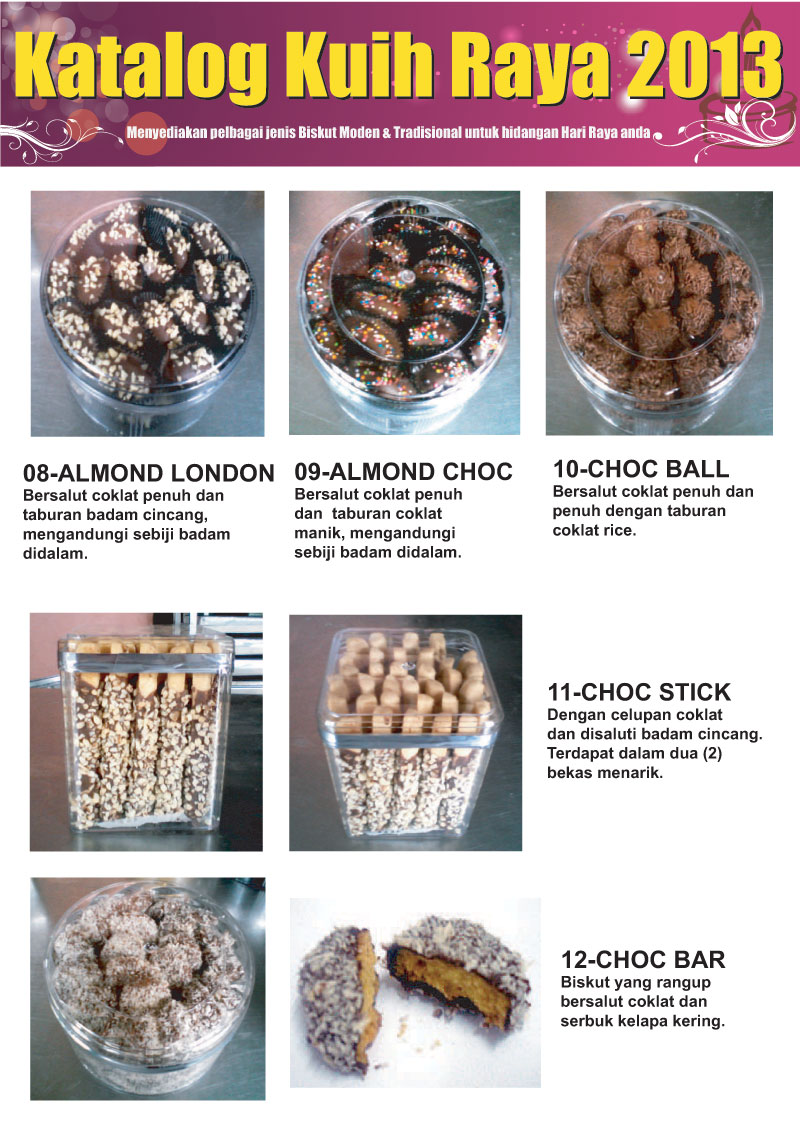 Kuih Raya 2018: Katalog Kuih Raya 2013